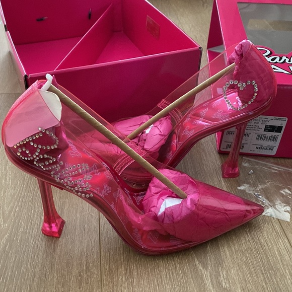 Aldo | Shoes | Barbie X Aldo Barbiestessy Stiletto Heels Fuchsia Pink ...